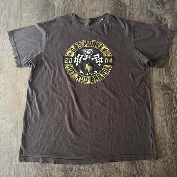 Gas Monkey | Shirts | Gas Monkey Garage Hot Rod Tshirt Dallas Texas ...